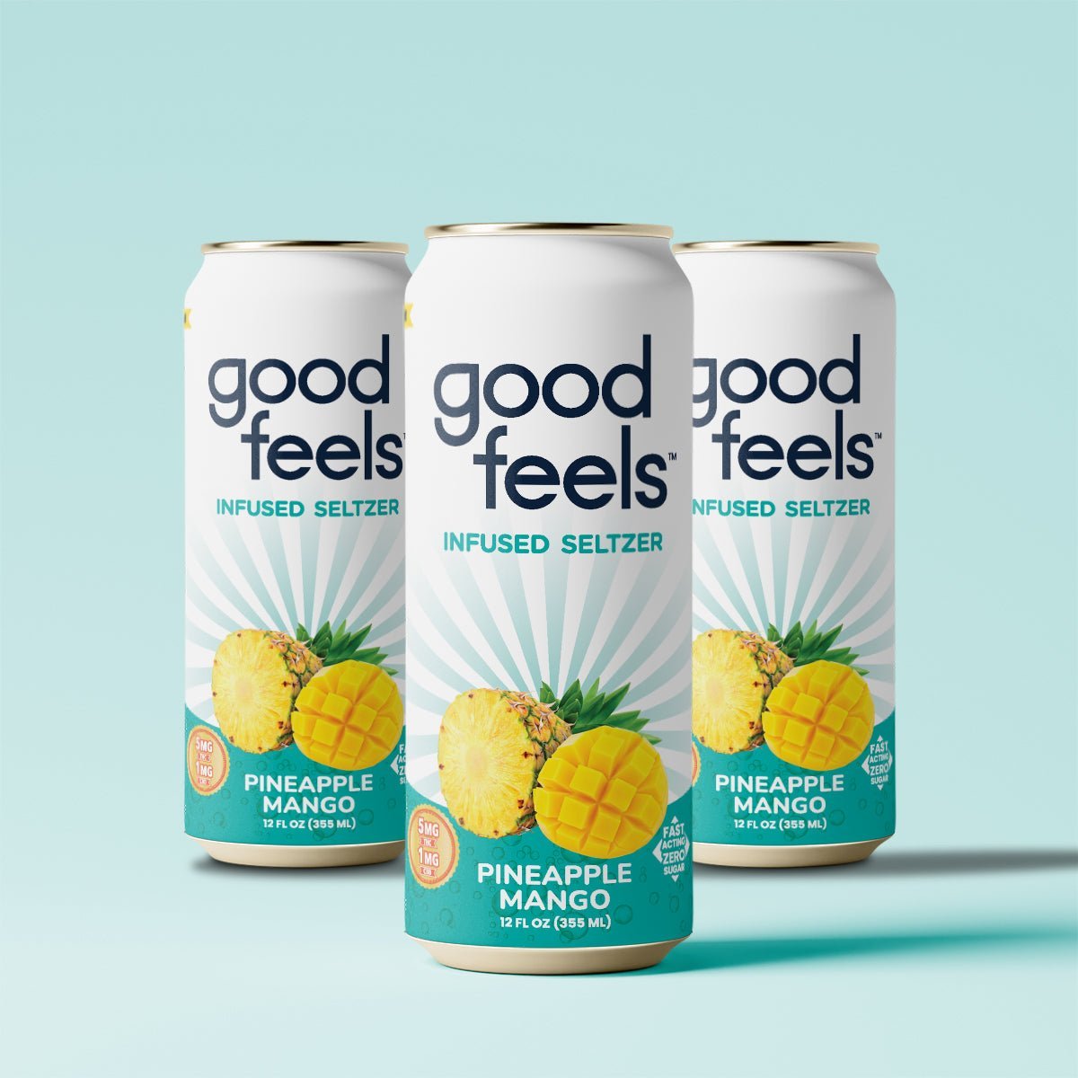 Pineapple Mango THC Drink | Good Feels